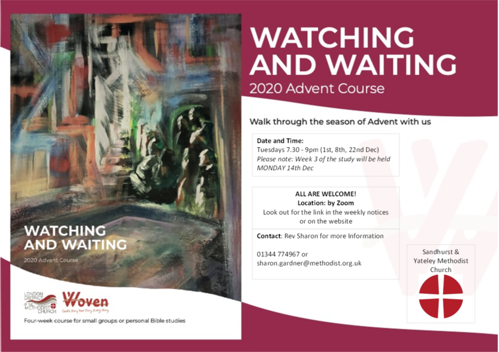 Watching and Waiting 2020 Advent Course – Sandhurst and Yateley ...