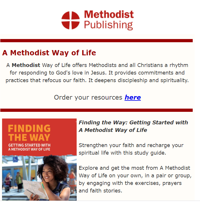 A Methodist Way of Life – Sandhurst and Yateley Methodist Church